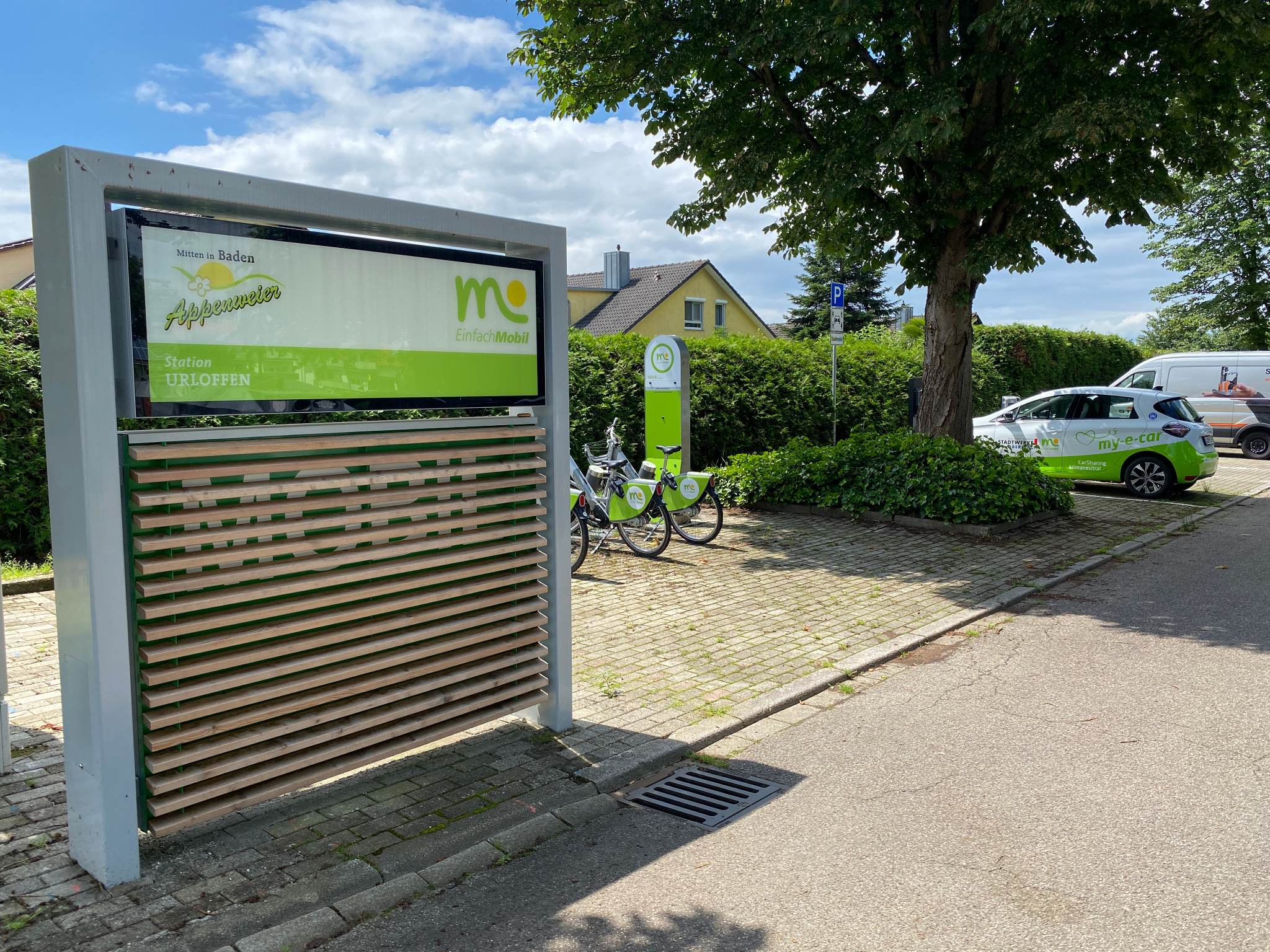 Mobilitätsstation Urloffen - Gemeinde Appenweier - Mitten in Baden