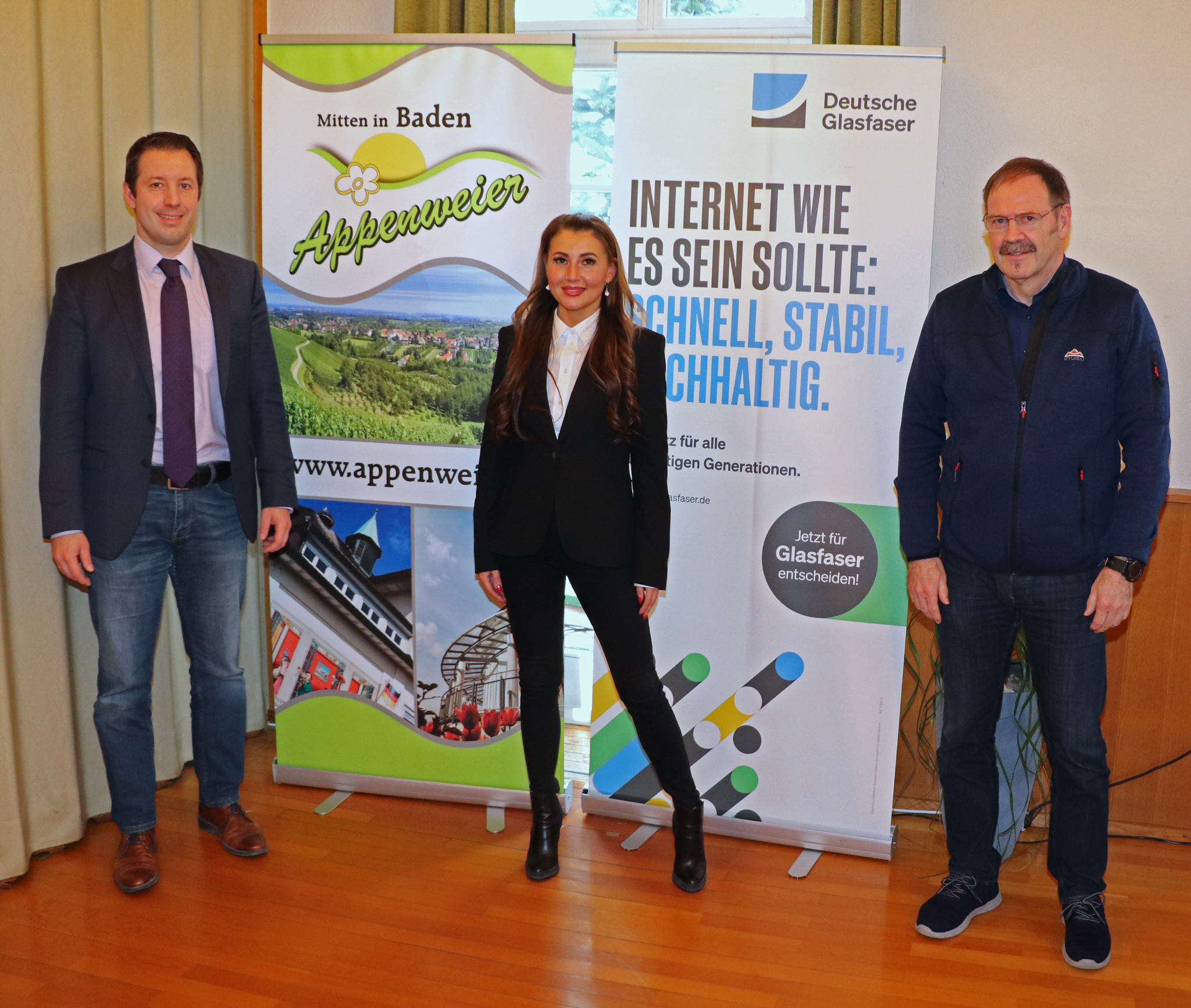 Glasfasernetz für Appenweier - Gemeinde Appenweier - Mitten in Baden