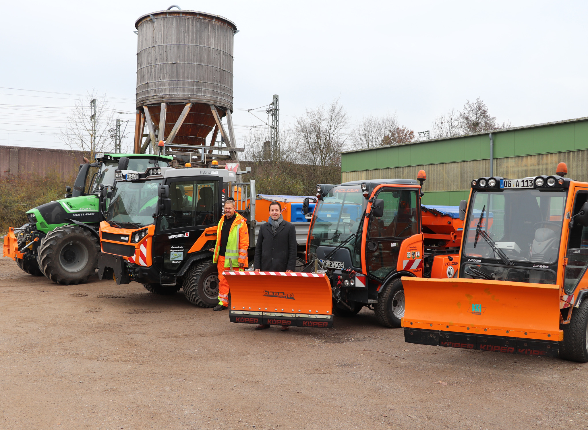 Gerüstet für den Winter - Gemeinde Appenweier - Mitten in Baden
